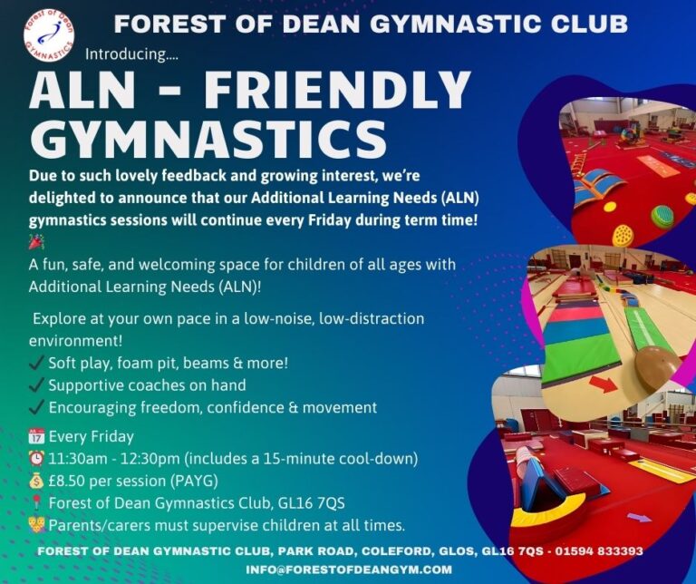 ALN-Friendly Gymnastics – Forest of Dean Gymnastics and Fitness